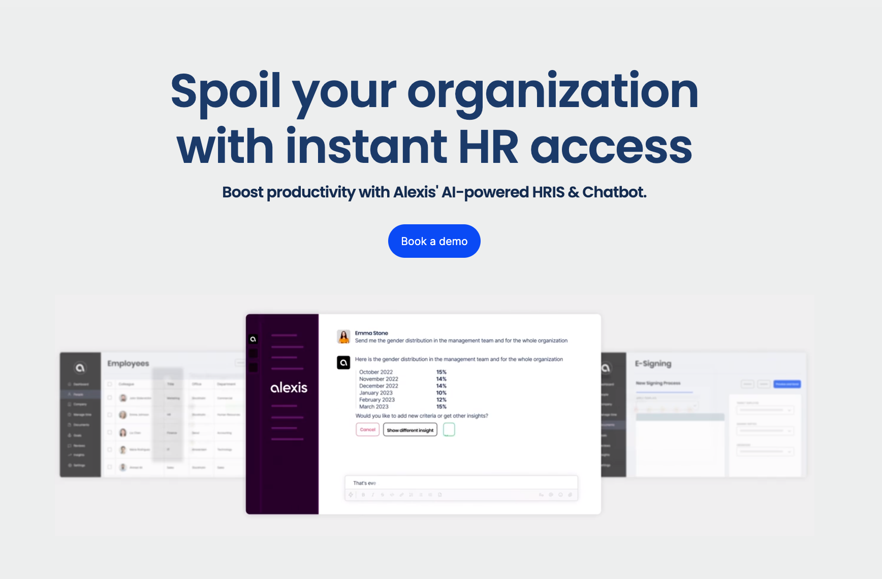 AlexisHR - All-in-one HR platform
